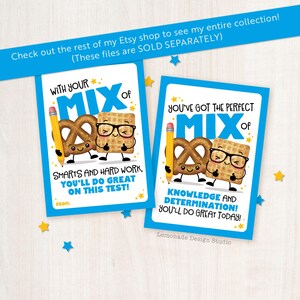 Printable Back to School Snack Mix Tags Classroom Treat Tag Pretzel Mix ...