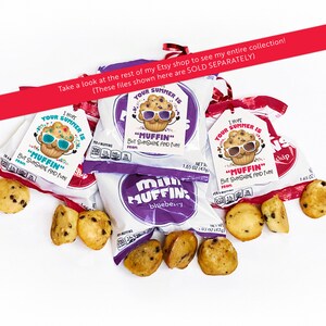 Printable Muffin Tags Testing Day Treat Good Luck Classroom Treat Bag ...