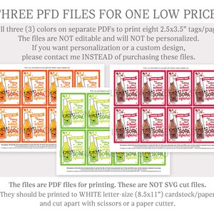 Printable Teacher Appreciation Week Tags Soda-lightful Tags Teacher ...