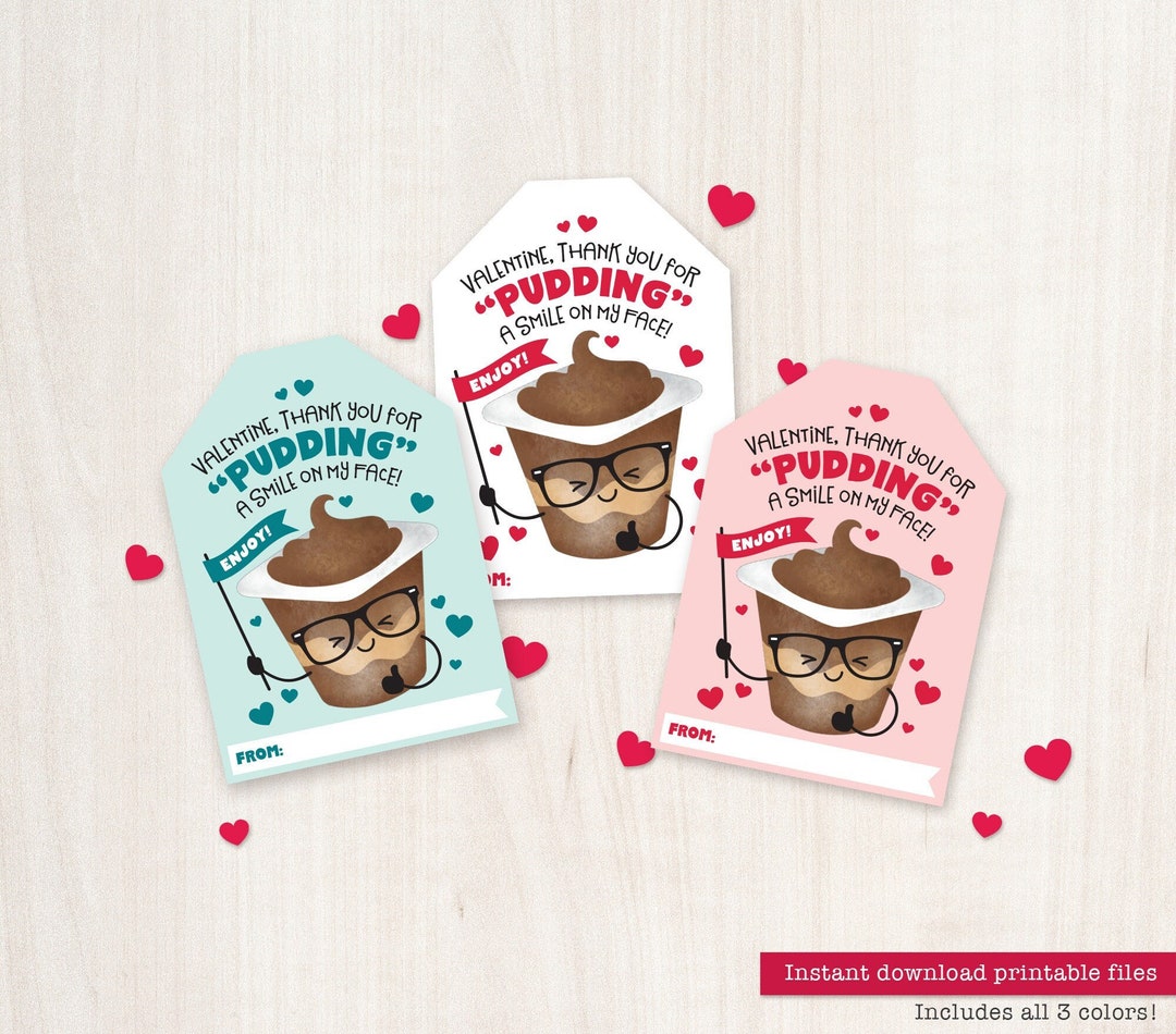 Printable Valentines for Kids Valentine's Day Cards for Classroom ...