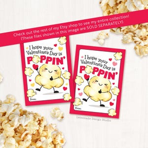 Classroom Valentines FROM TEACHER for Student Printable Valentine Tags ...