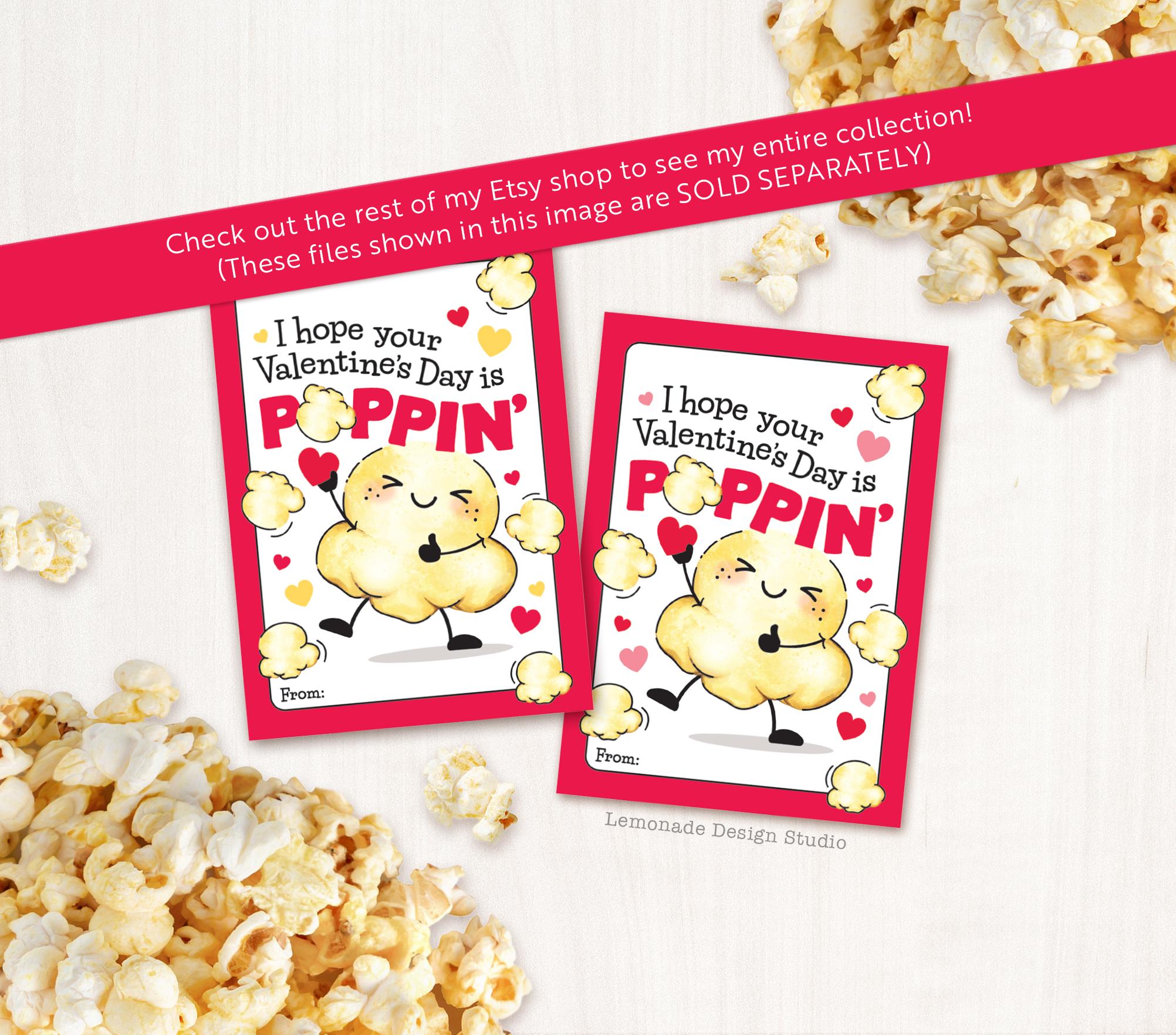 Classroom Valentines FROM TEACHER for Student Printable Valentine Tags ...