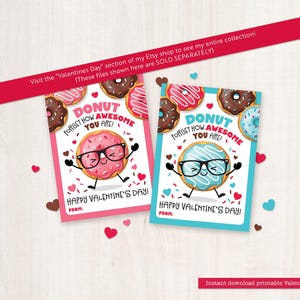 Printable 100th Day of School Donut Treat Tags for Students Snack Back ...