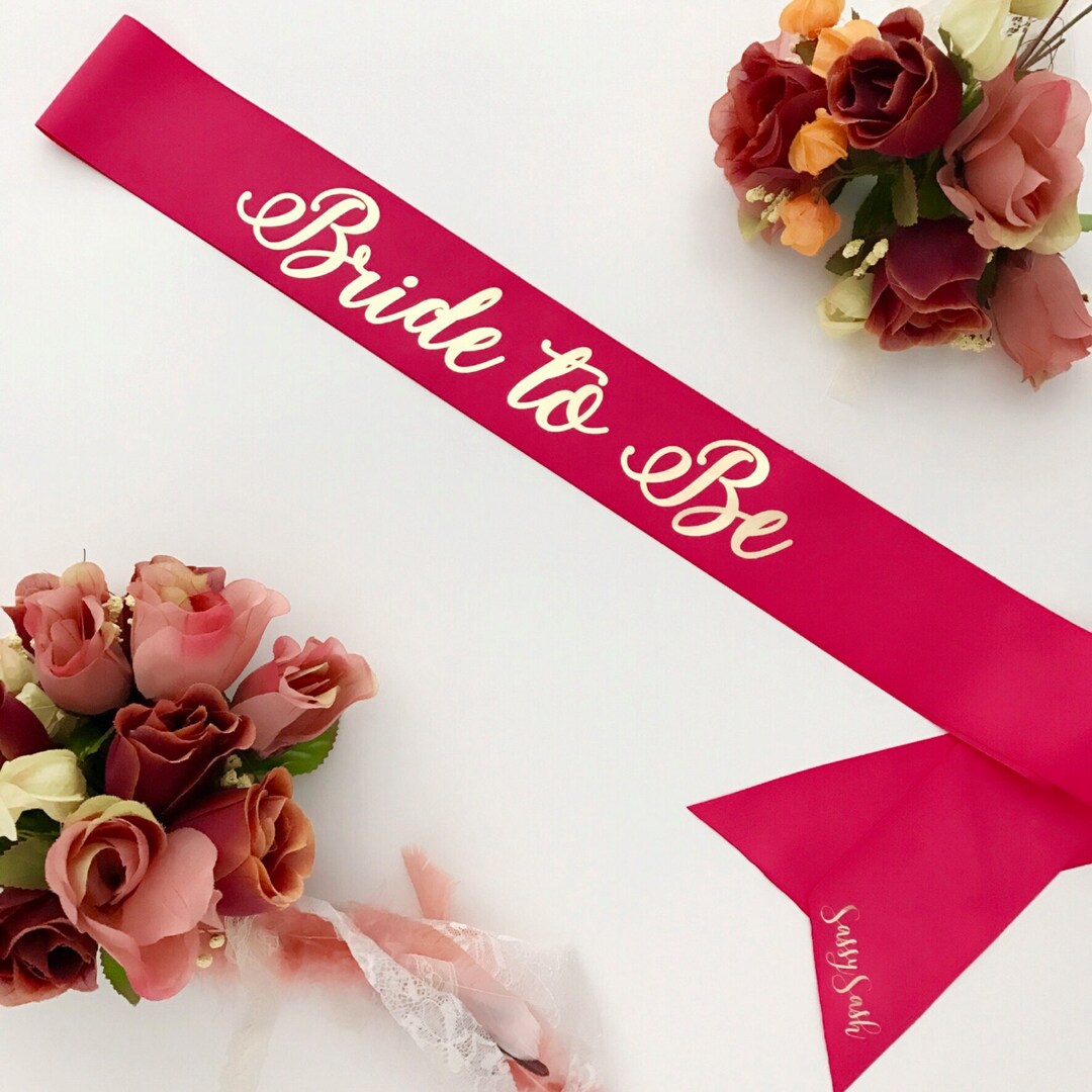 Custom Bride to Be Sassy Sash / Future Mrs Sash / Feyonce Sash / Hen ...