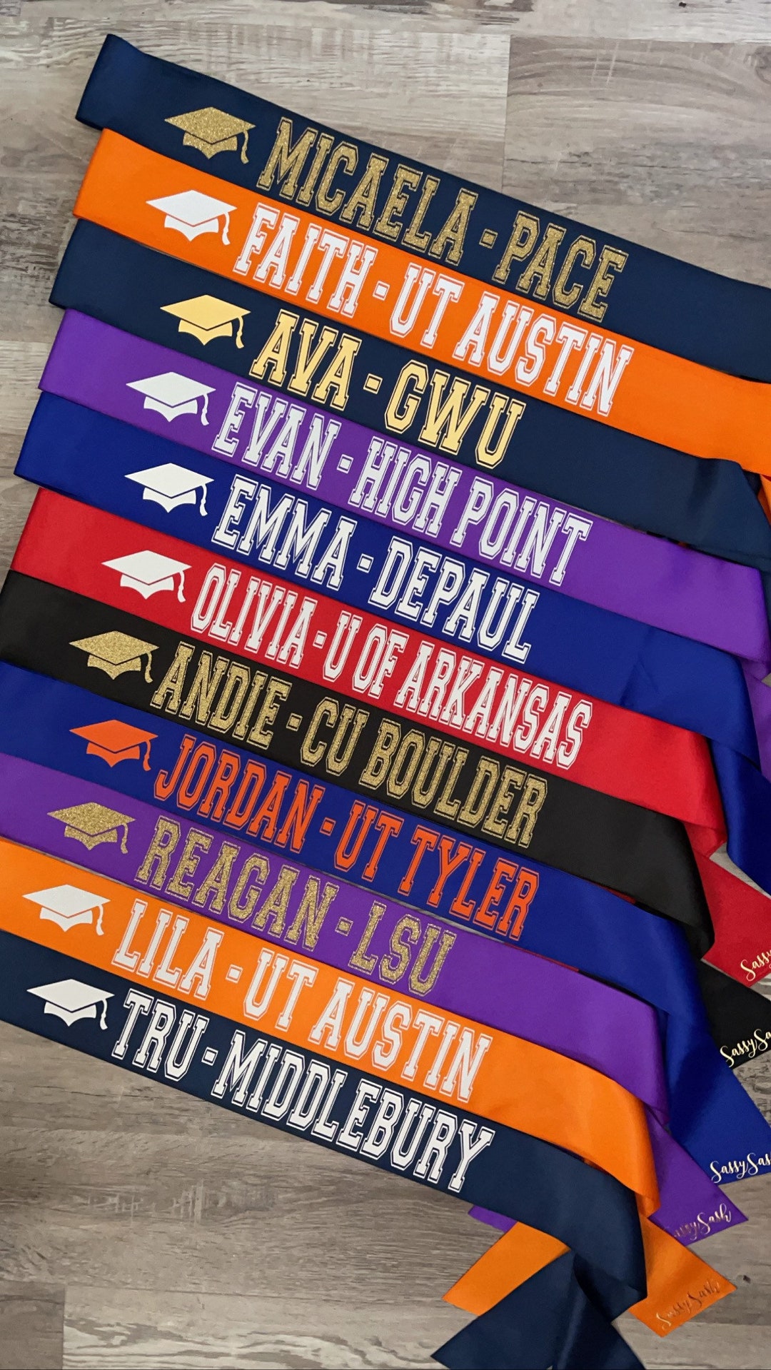 Custom Class of 2023 Graduation Sassy Sash / Grad Sash / Senior Night ...