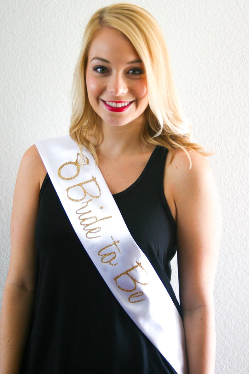 Custom Bride to Be Sassy Sash With Bling Ring / Future Mrs Sash ...