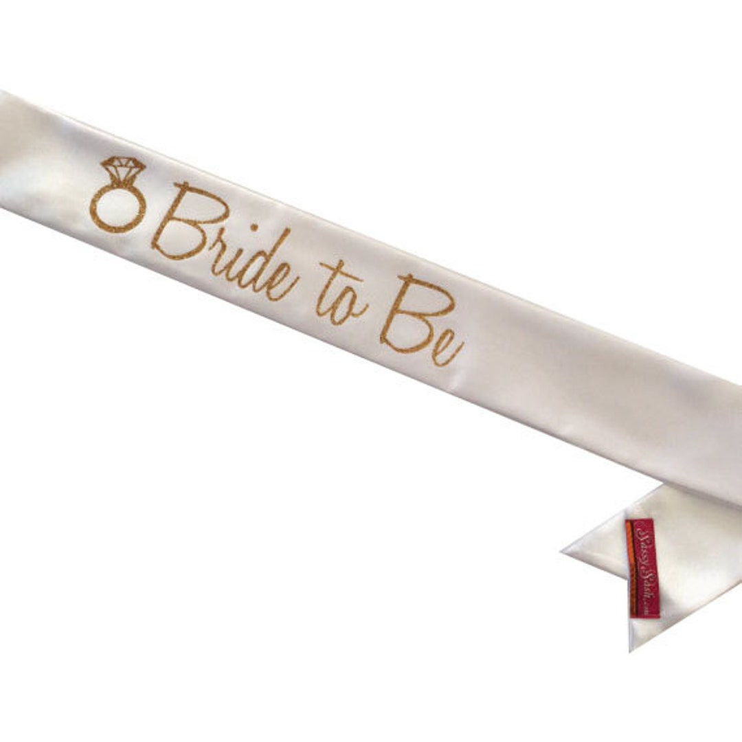 Custom Bride to Be Sassy Sash With Bling Ring / Future Mrs Sash ...