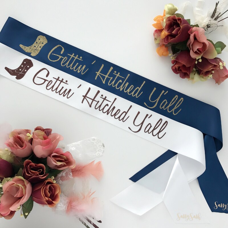 Bride Sash - Etsy