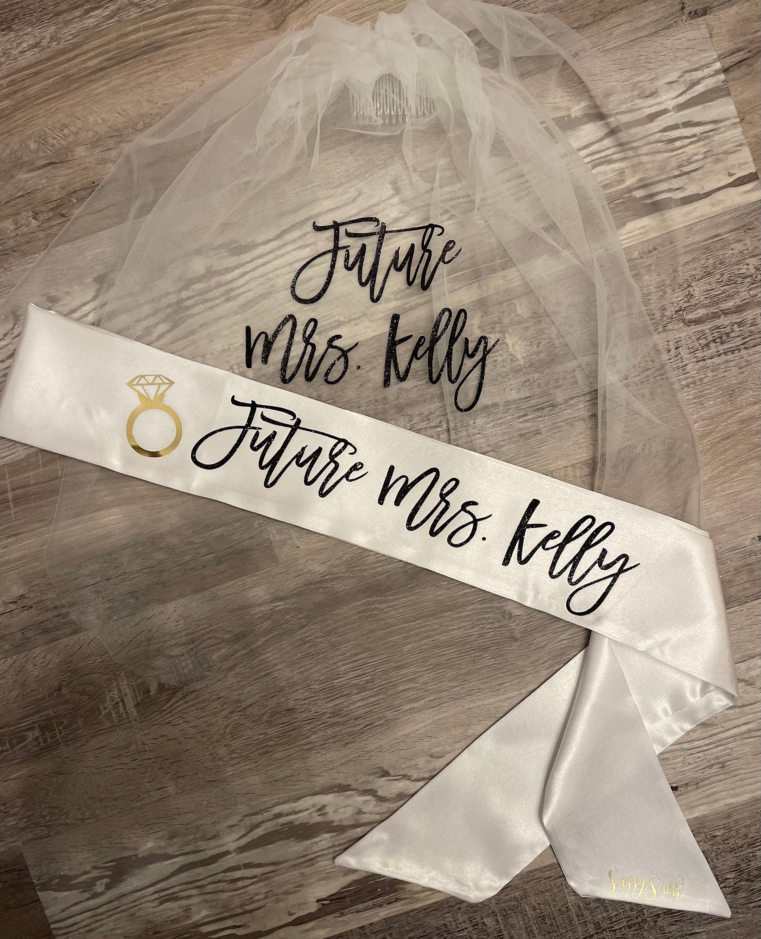 Custom Boho Bride Bachelorette Sassy Sash / Future Mrs Sash / Bride to ...