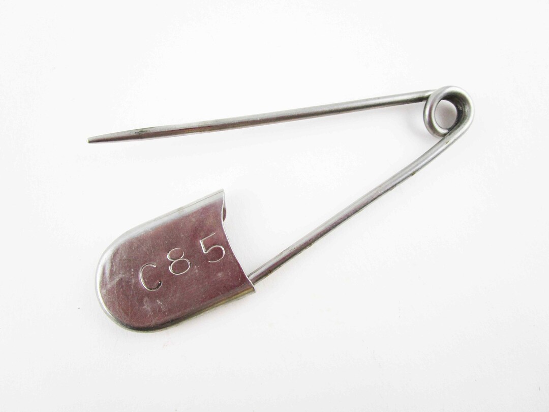 Vintage Locker Basket Pin - 'C85' - Strong and 4 1/2" Long - Etsy
