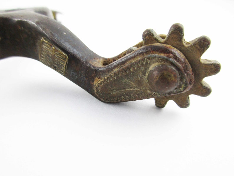 Rustic Display Western-style Spurs with Rowels Bridle Chin | Etsy