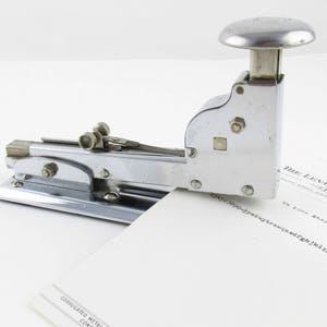 An 'ace' Stapler Chrome Stapler Ace Model No. 102 Industrial Chic Ace ...