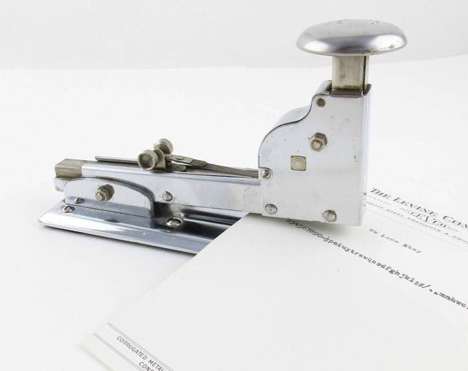 An 'ace' Stapler Chrome Stapler Ace Model No. 102 Industrial Chic Ace ...