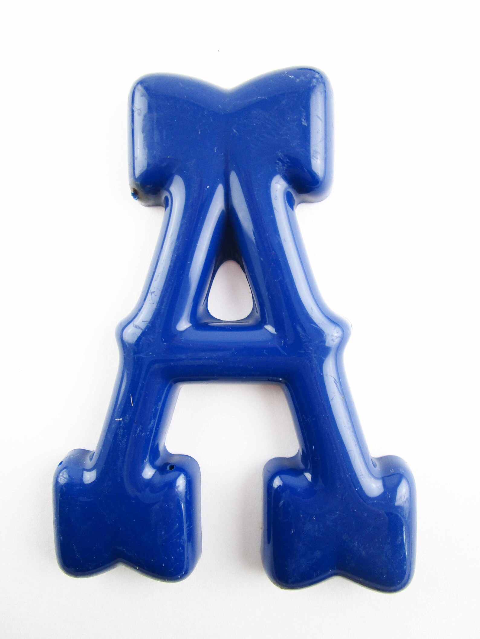 Your CHOICE Blue Plastic Bubble Letters Five Different | Etsy