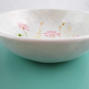 Round 'salt Marsh Pottery' Bowl - Hand-painted and Formed - Plymouth ...