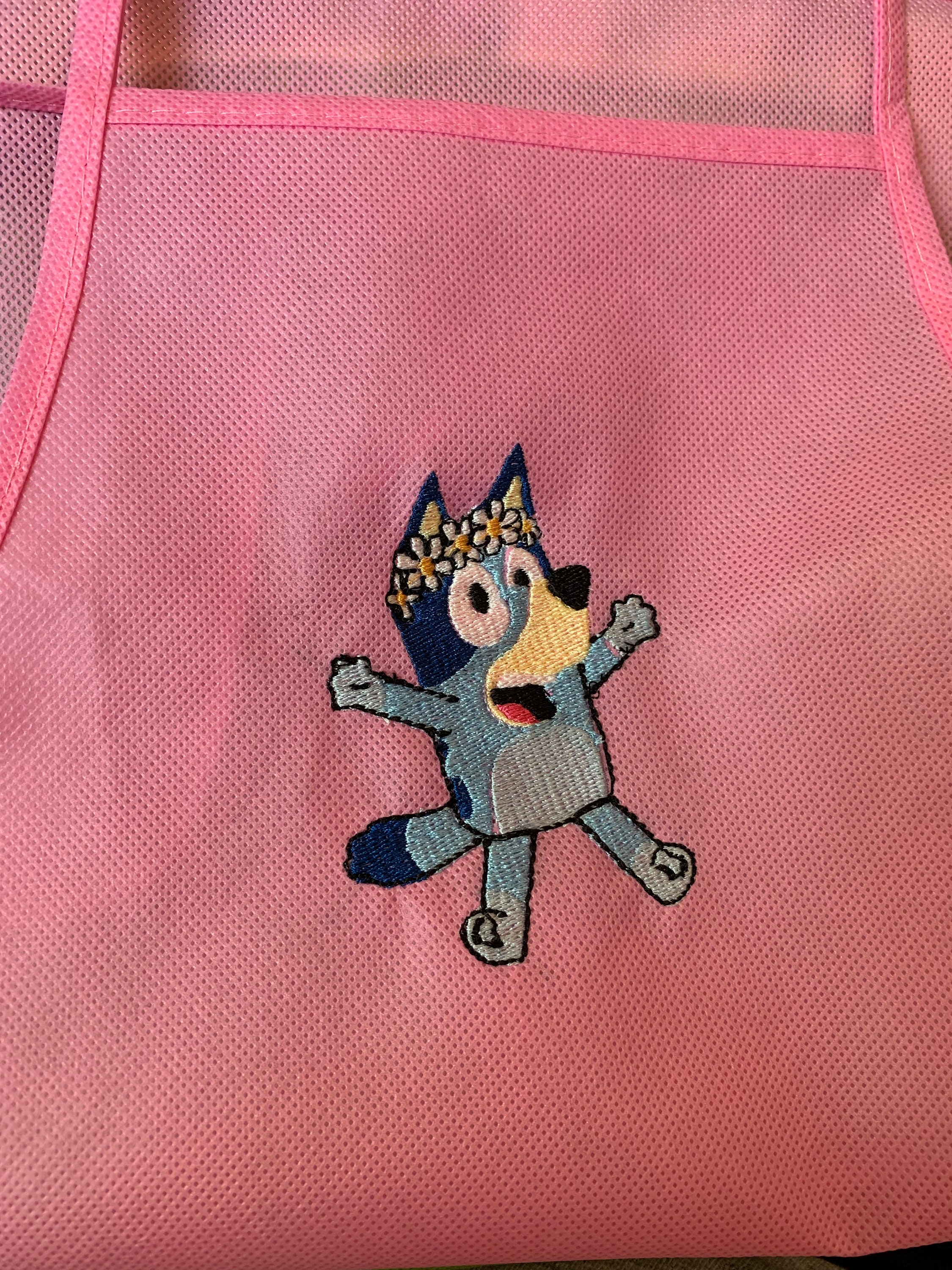 Bluey Childs Art and Craft Apron - Etsy