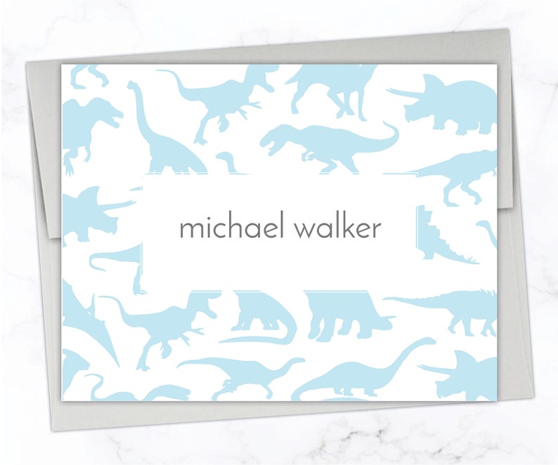 Dinosaur Stationary Dinosaur Stationery Dinosaur Note | Etsy