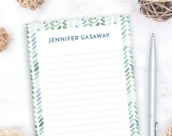 Personalized Notepad 5x7 Notepad Colorful Rainbow 5.5x8.5 - Etsy