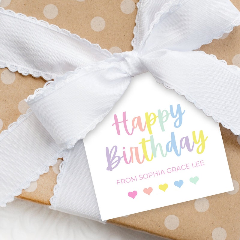Birthday Gift Tag - 60+ Gift Ideas for 2025