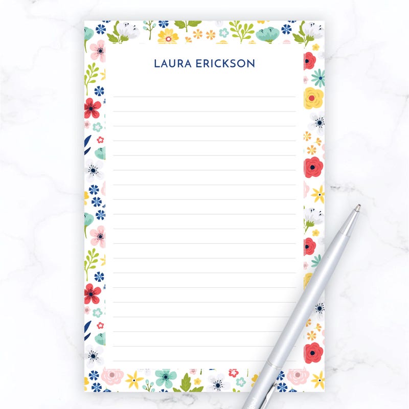 Personalized Notepads - Etsy
