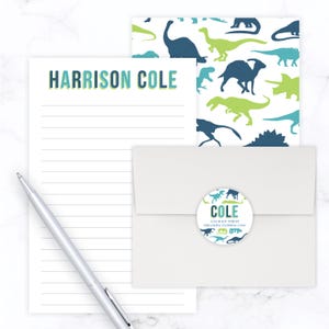 Kids Letter Writing Set | Dino Stationery Set | Boys Stationary Set ...