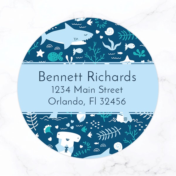 Circle Labels - Etsy