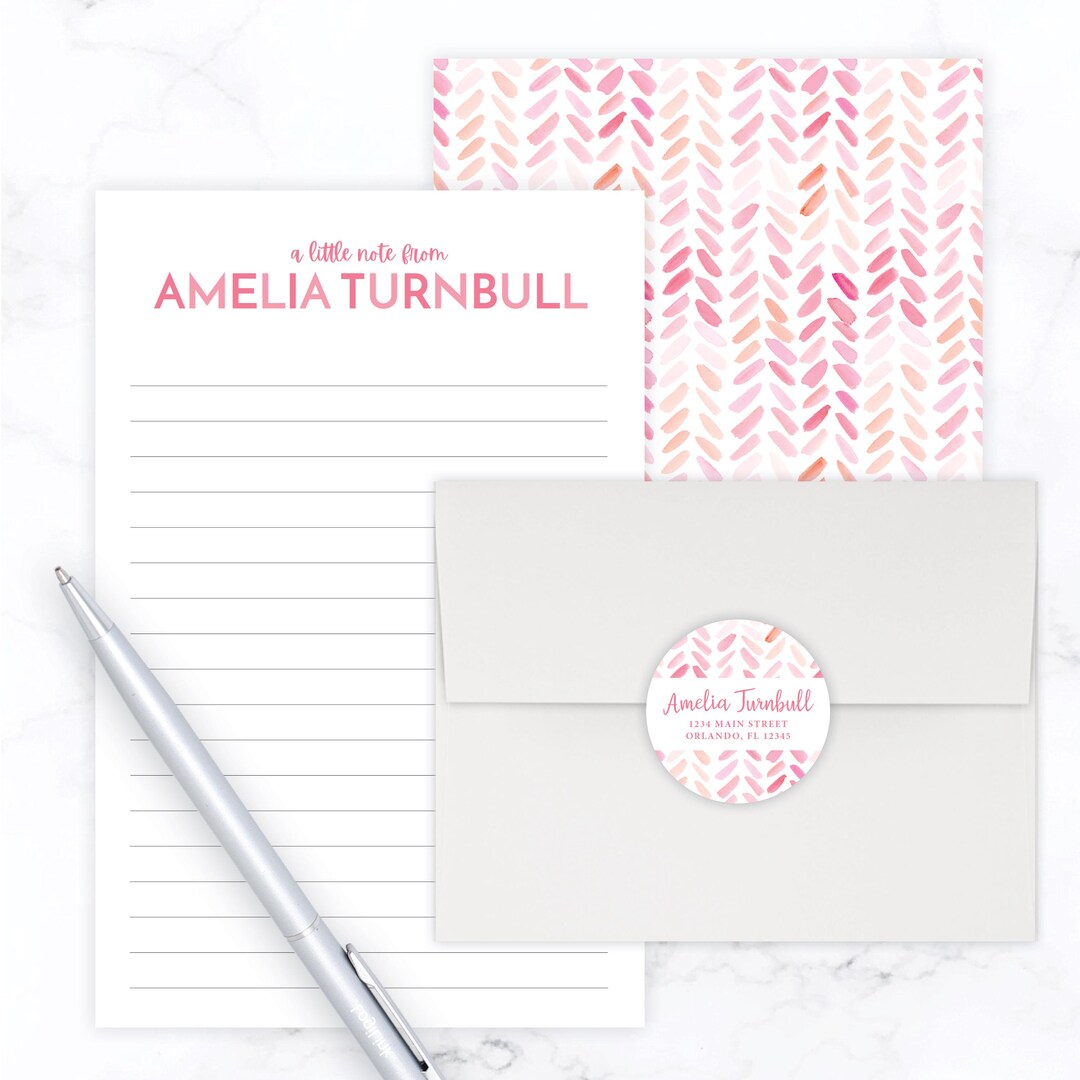 Girls Letter Writing Set | Letter Writing Kit | Girls Stationery ...