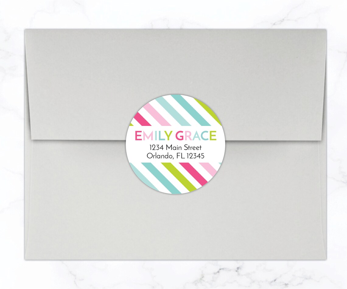 Kids Letter Writing Set Girls Lined Stationery Paper Rainbow | Etsy