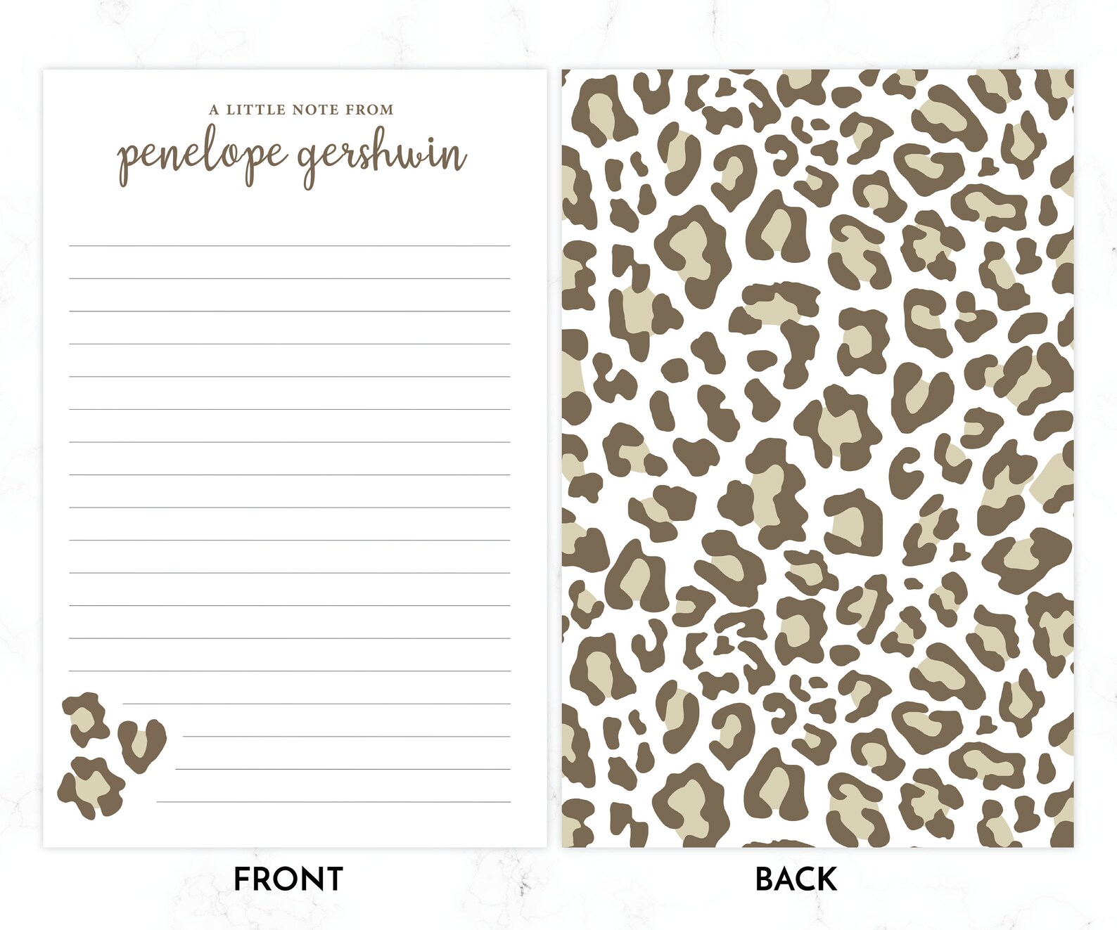 Leopard Print Kids Letter Writing Set Letter Paper Kit Pen - Etsy.de