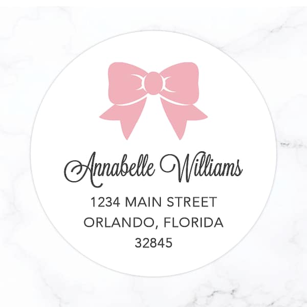 Bow Label - Etsy