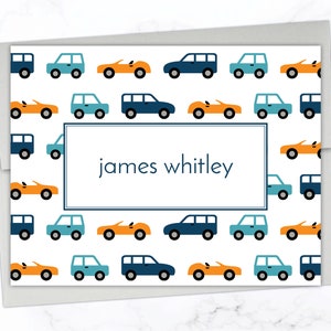 Car Stationery | Car Stationary | Car Folding Note Cards | Personalized ...