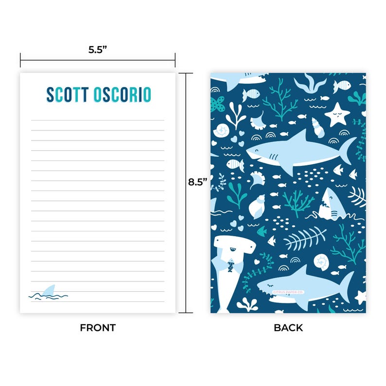 Kids Shark Letter Writing Set | Shark Stationery Set | Boys Stationary ...