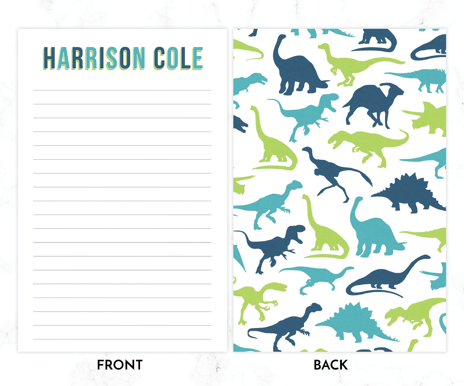 Kids Letter Writing Set Dino Stationery Set Boys | Etsy