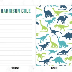 Kids Letter Writing Set | Dino Stationery Set | Boys Stationary Set ...