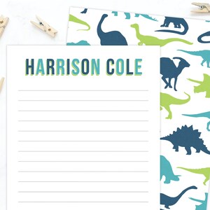 Kids Letter Writing Set | Dino Stationery Set | Boys Stationary Set ...