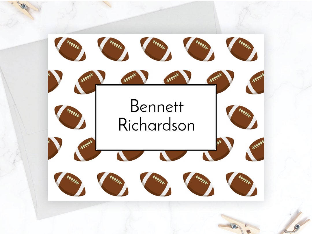 Football Stationery Set | Kids Football Stationary Set | Personalized ...
