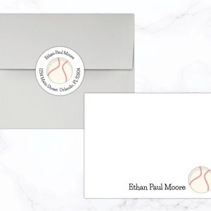 Baseball Stationery Set | Baseball Stationary Set | Baseball Flat Note ...