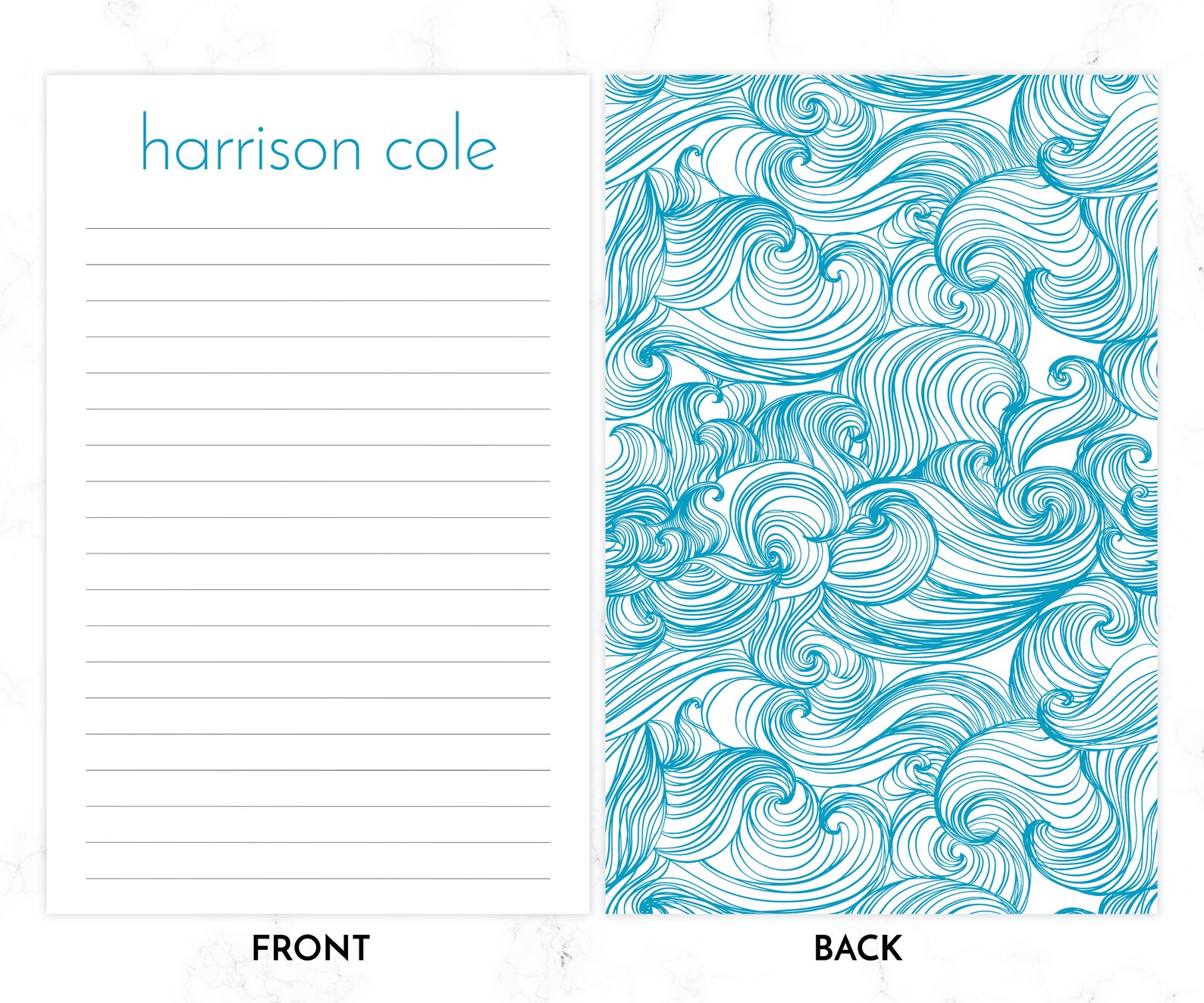 Kids Letter Writing Set Ocean Wave Stationery Set Boys - Etsy