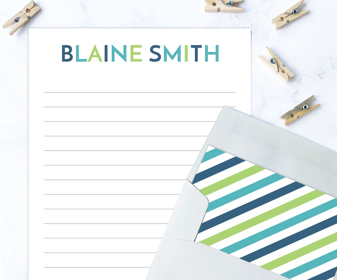 Kids Letter Writing Set Boys Letter Writing Kit Stationery Set for Boys ...