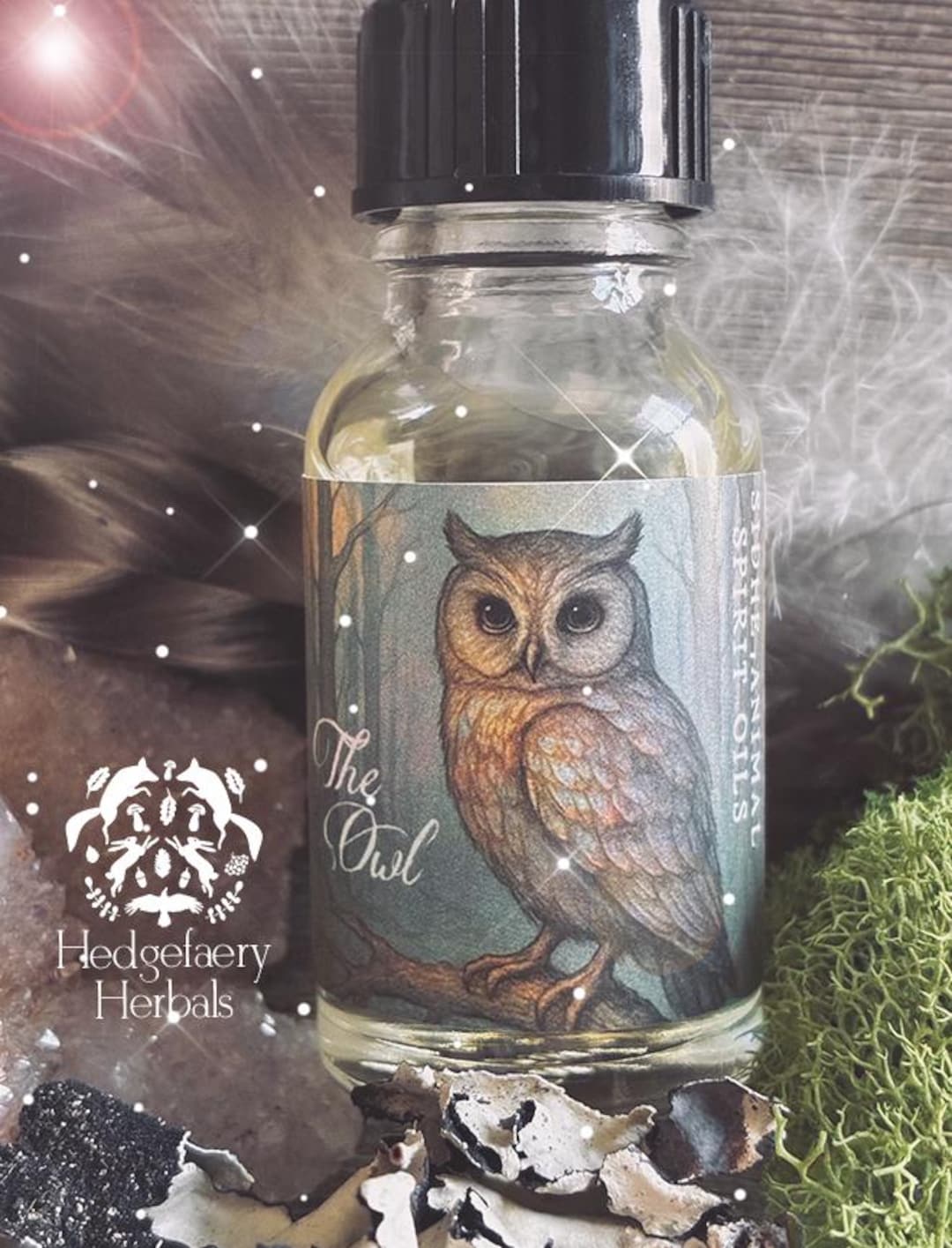 The Owl Sidhe Animal Spirit Oil - Etsy