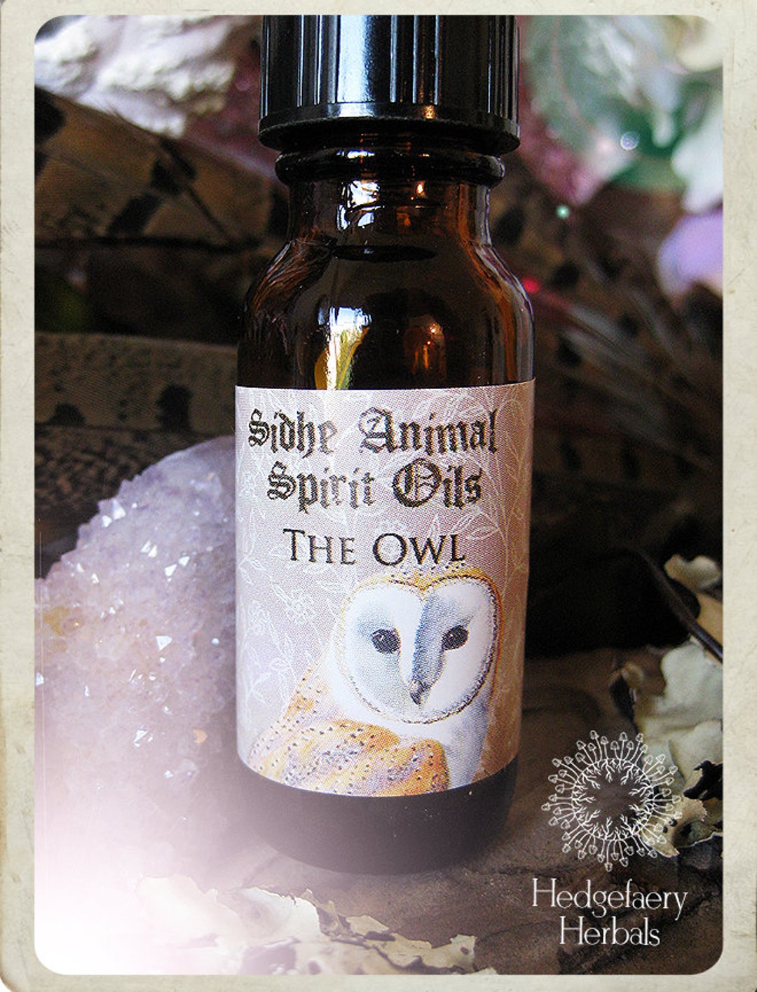 The Owl Sidhe Animal Spirit Oil - Etsy