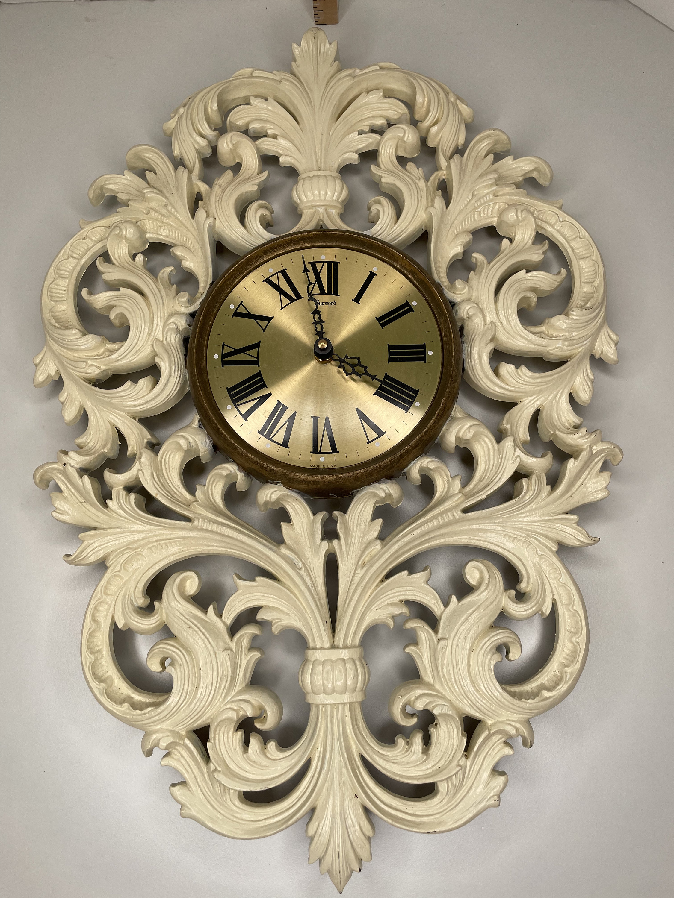 Vintage Burwood Clock - Etsy