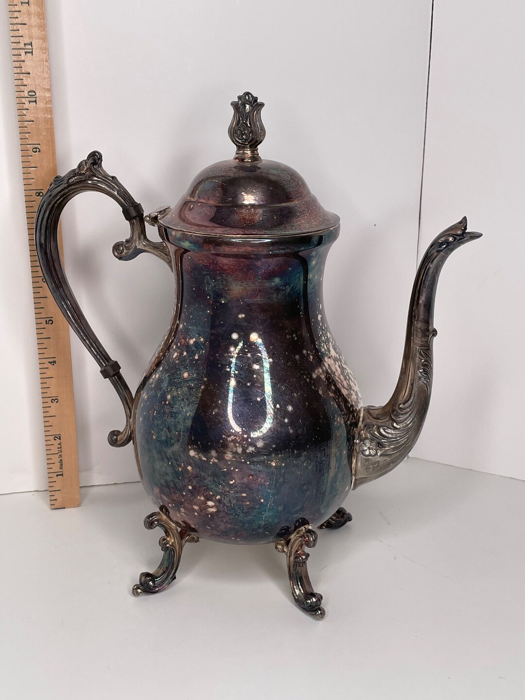 Guildcraft Silversmith No 6252 Silver Plated Tea Pot - Etsy