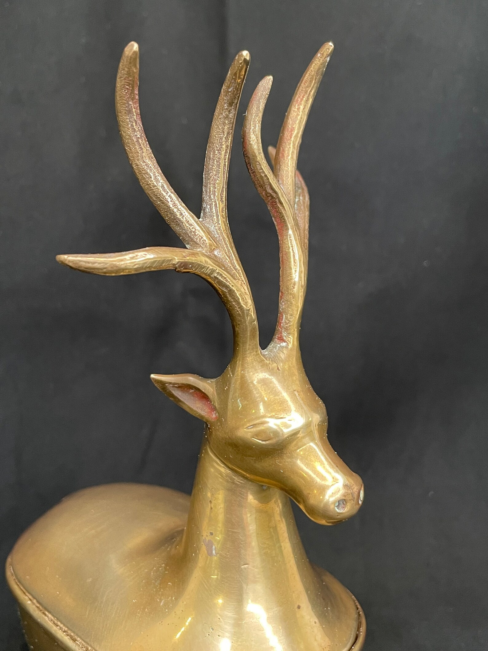 Solid Brass Deer Box - Etsy