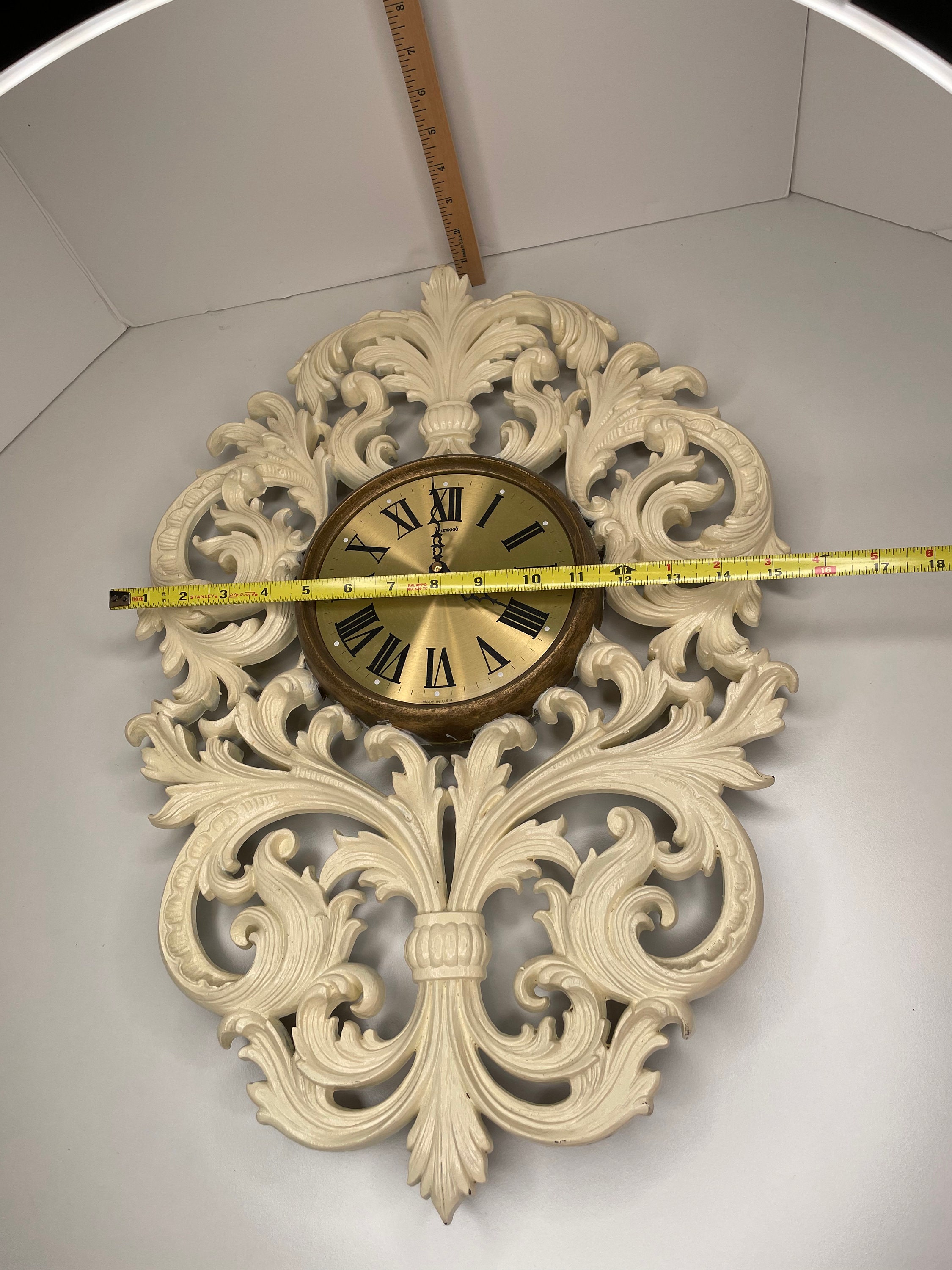 Vintage Burwood Clock - Etsy