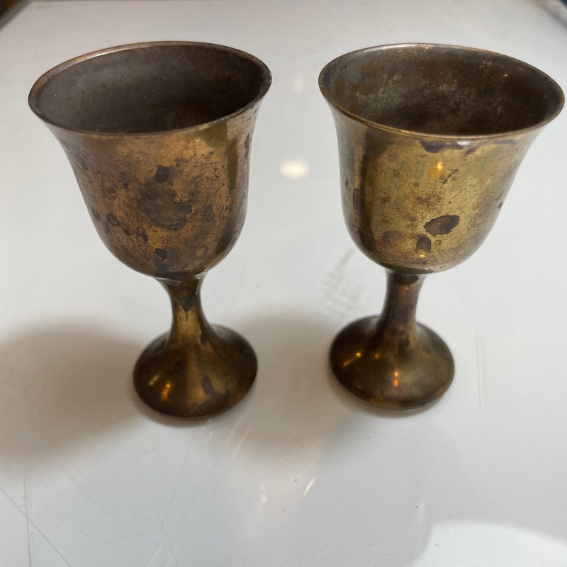 Brass Goblet - Etsy