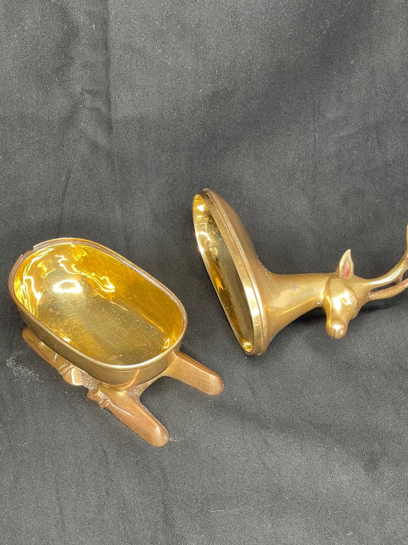 Solid Brass Deer Box - Etsy