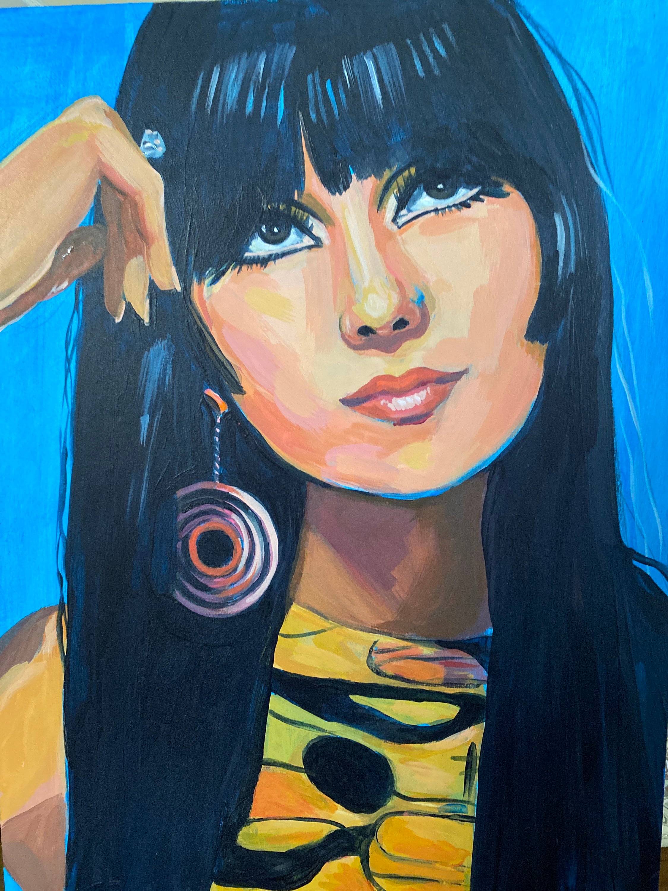 Original painting of Cher : r/cher