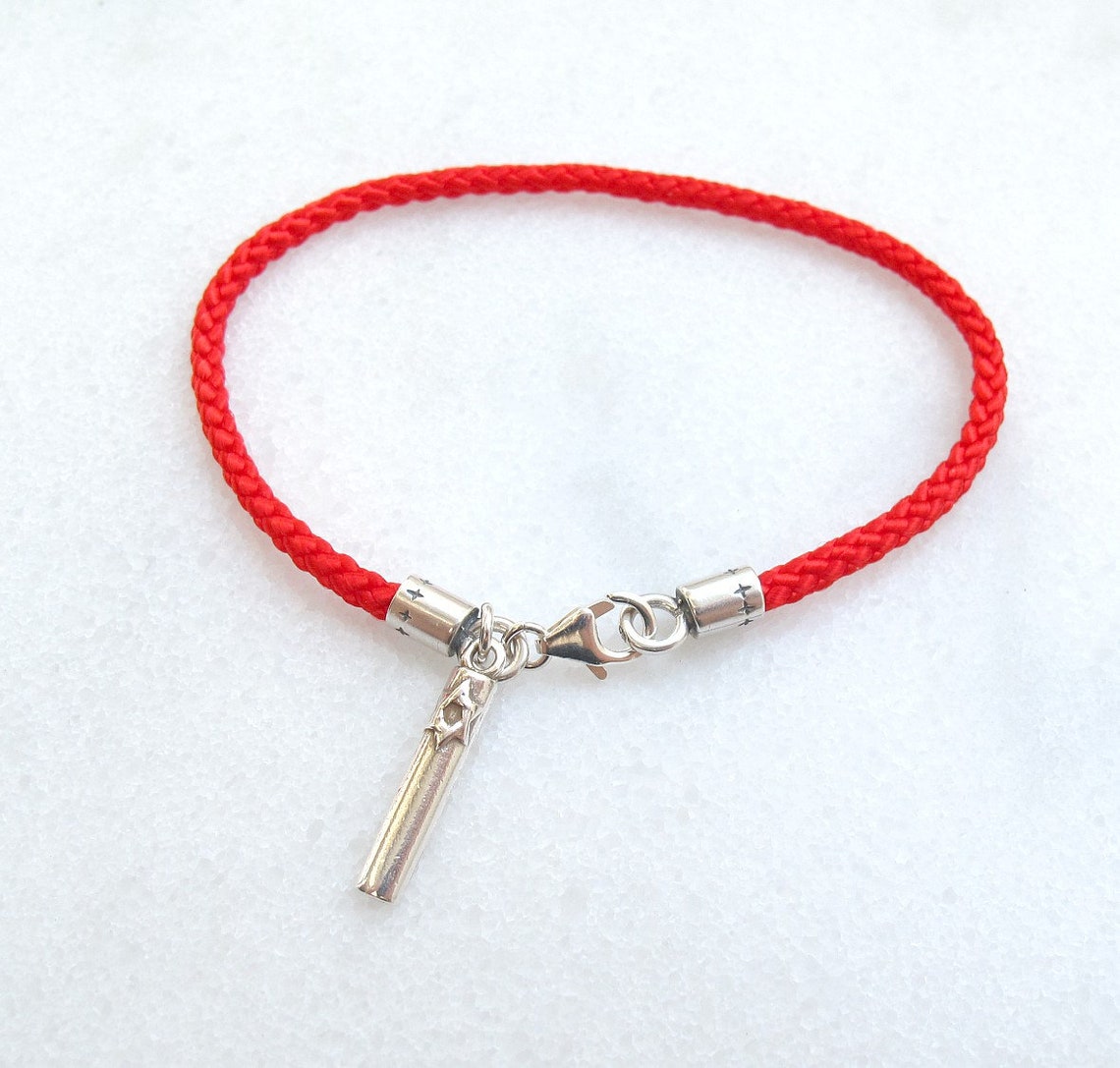 Kabbalah Red String Bracelet Original Authentic Mezuzah Star - Etsy