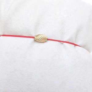 Kabbalah Original Red String 14k Solid Gold Bracelet Luck Protection Authentic - Etsy